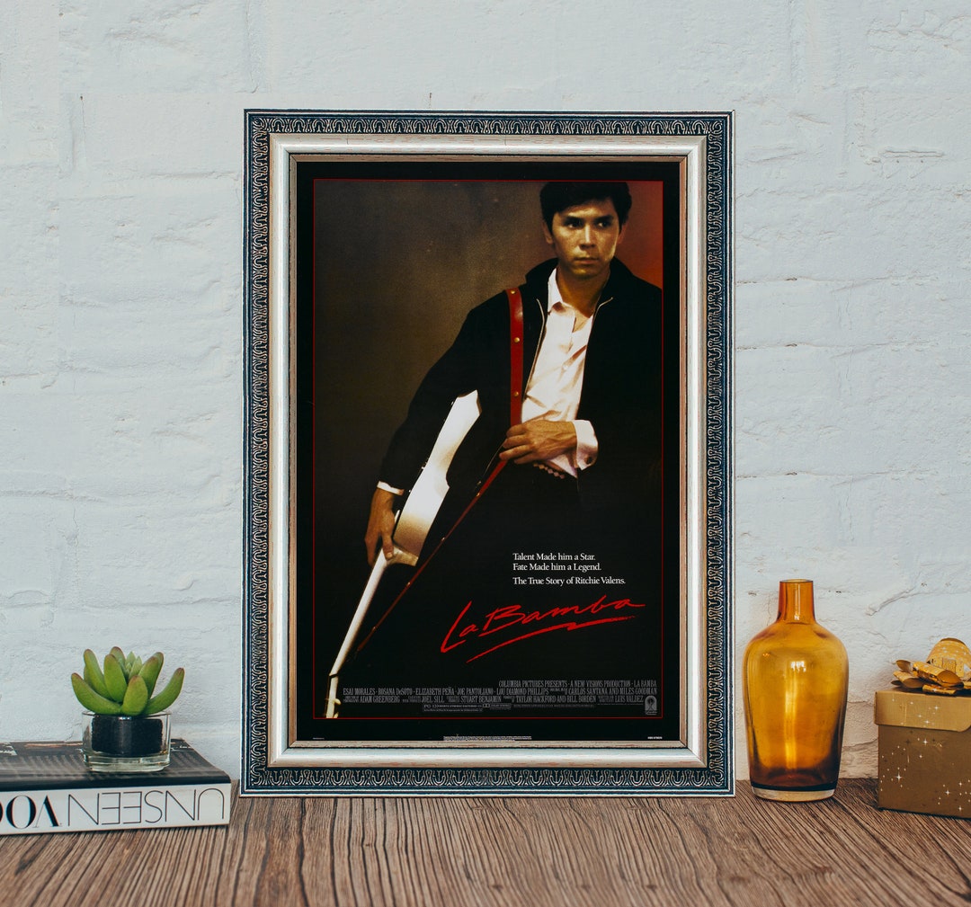 La Bamba (1987) Movie Poster, La Bamba Classic Movie Poster, Vintage ...