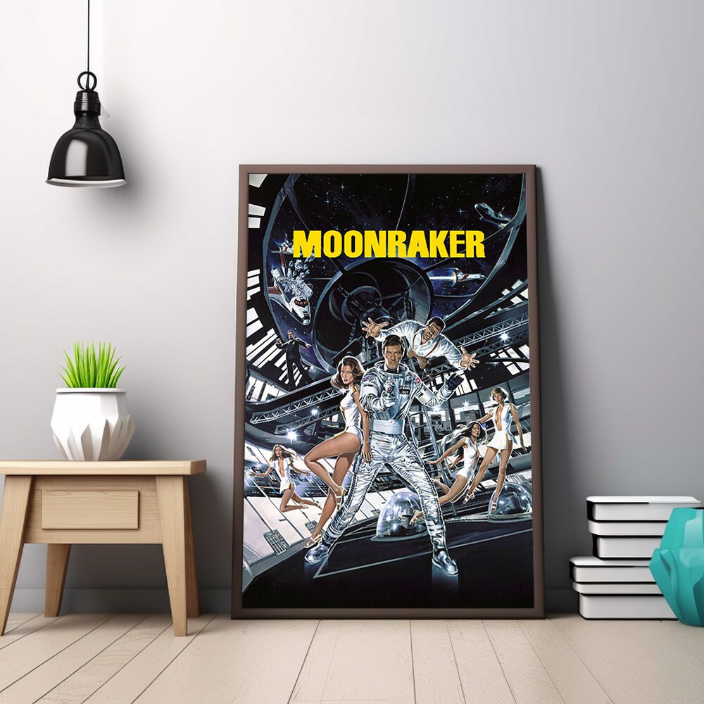Moonraker 1979 Movie Poster Moonraker Classic Vintage Movie - Etsy