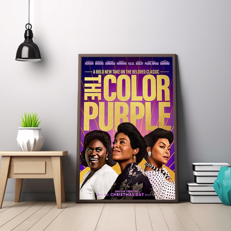 The Color Purple Movie Poster, the Color Purple 2023 Classic Vintage ...