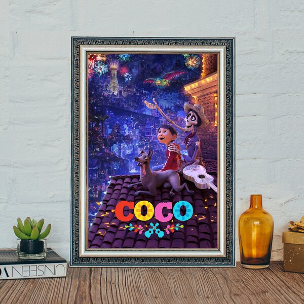 Coco Movie Poster - Etsy