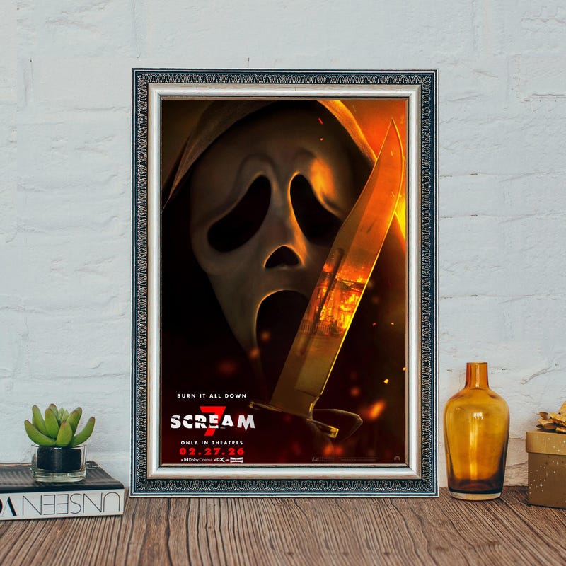 Scream 7 Poster Print - Etsy
