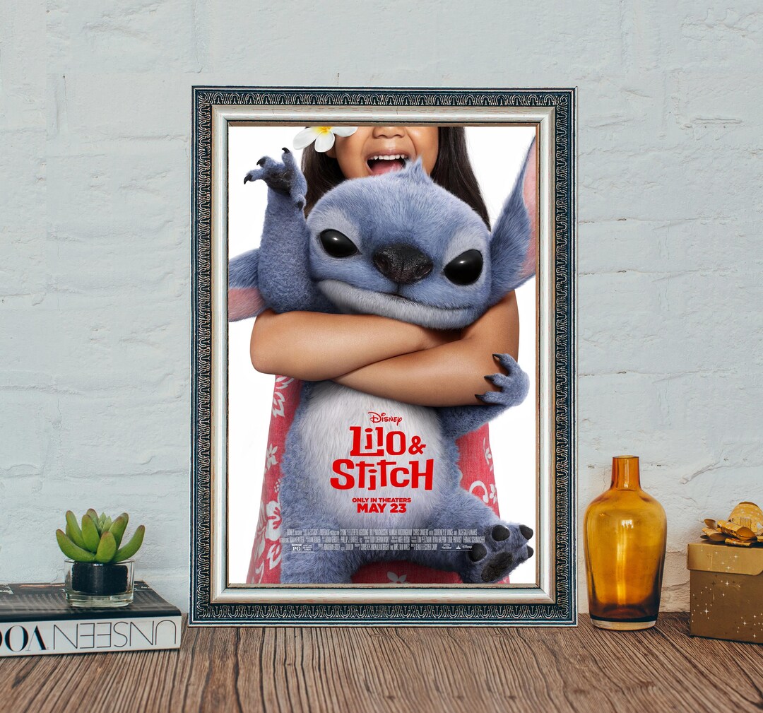 Lilo and Stitch Movie Poster, Lilo and Stitch 2025 Anime Movie Poster ...