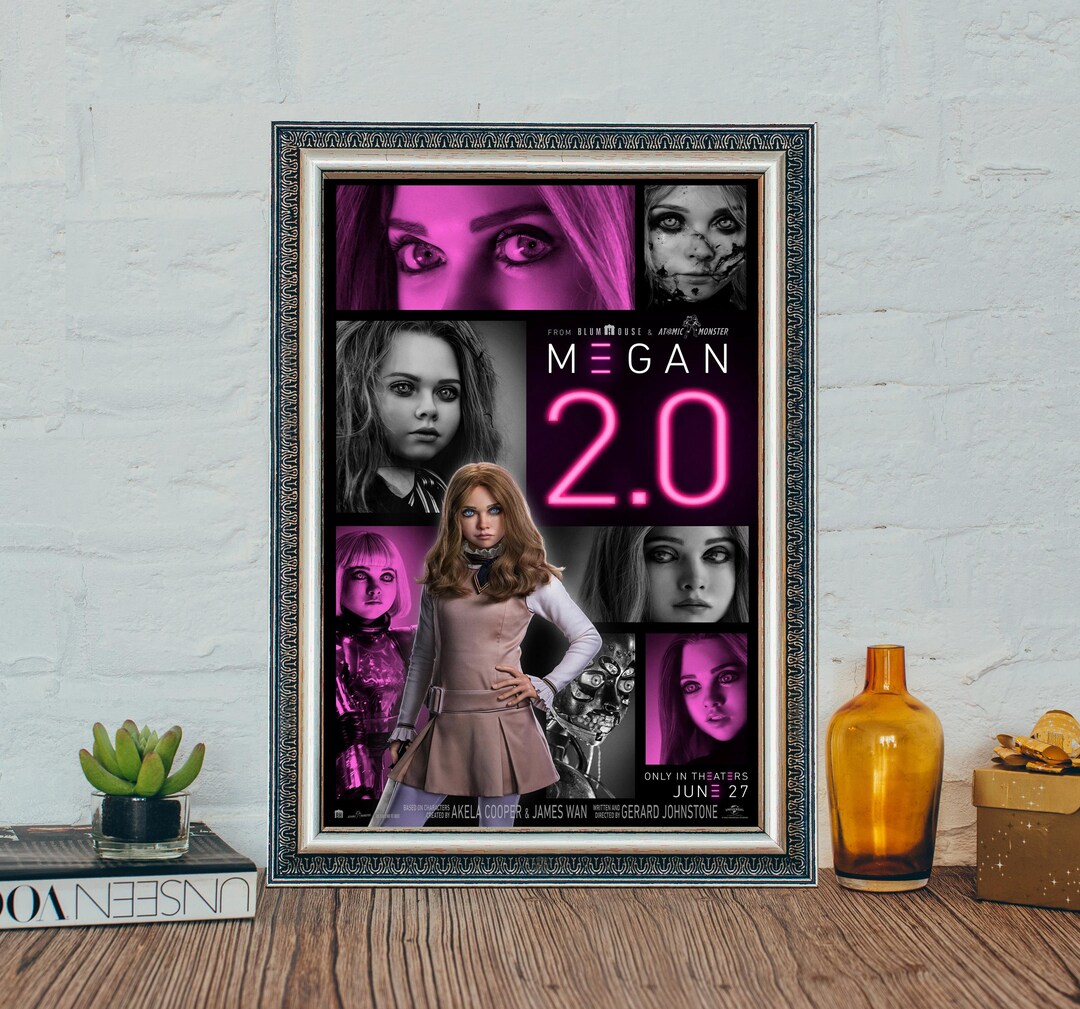 M3GAN 2.0 Movie Poster: 2025 Horror Film, Canvas Cloth - Etsy UK