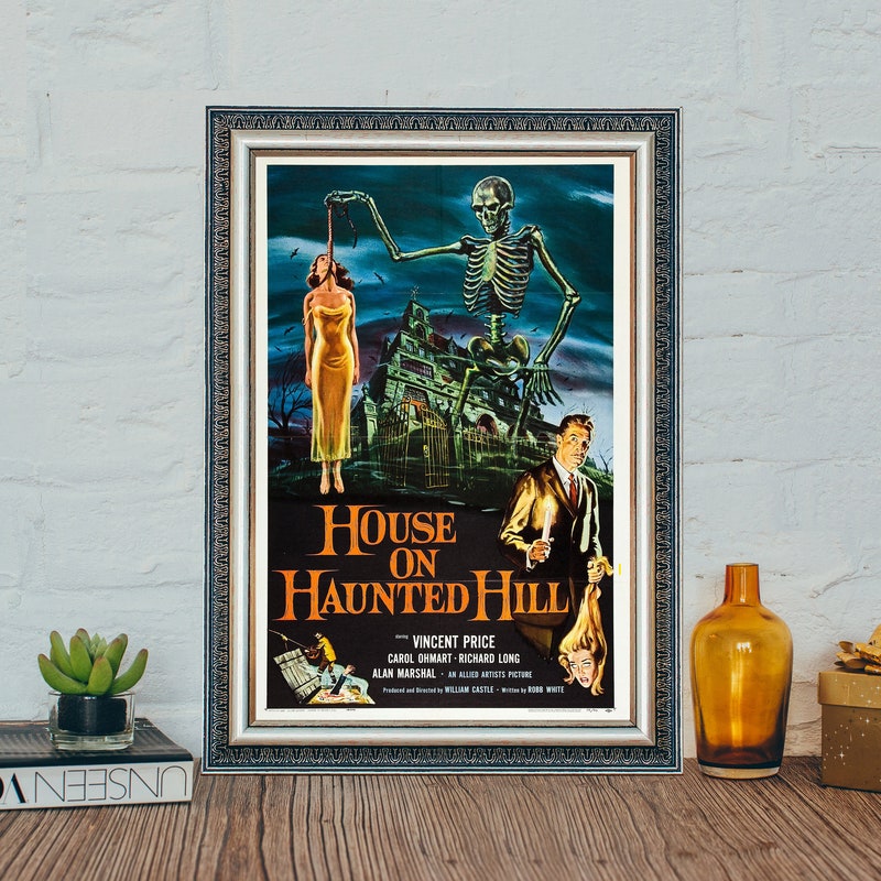 Haunted House Posters - Etsy