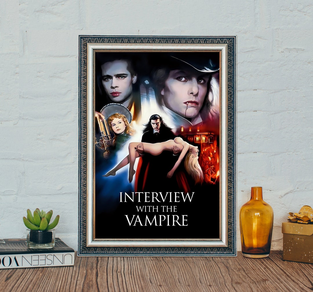 Interview With the Vampire Movie Poster, Tom Cruise Classic Vintage ...