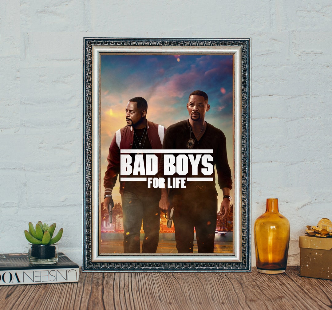 Bad Boys for Life 2020 Movie Poster, Bad Boys for Life Classic Vintage ...