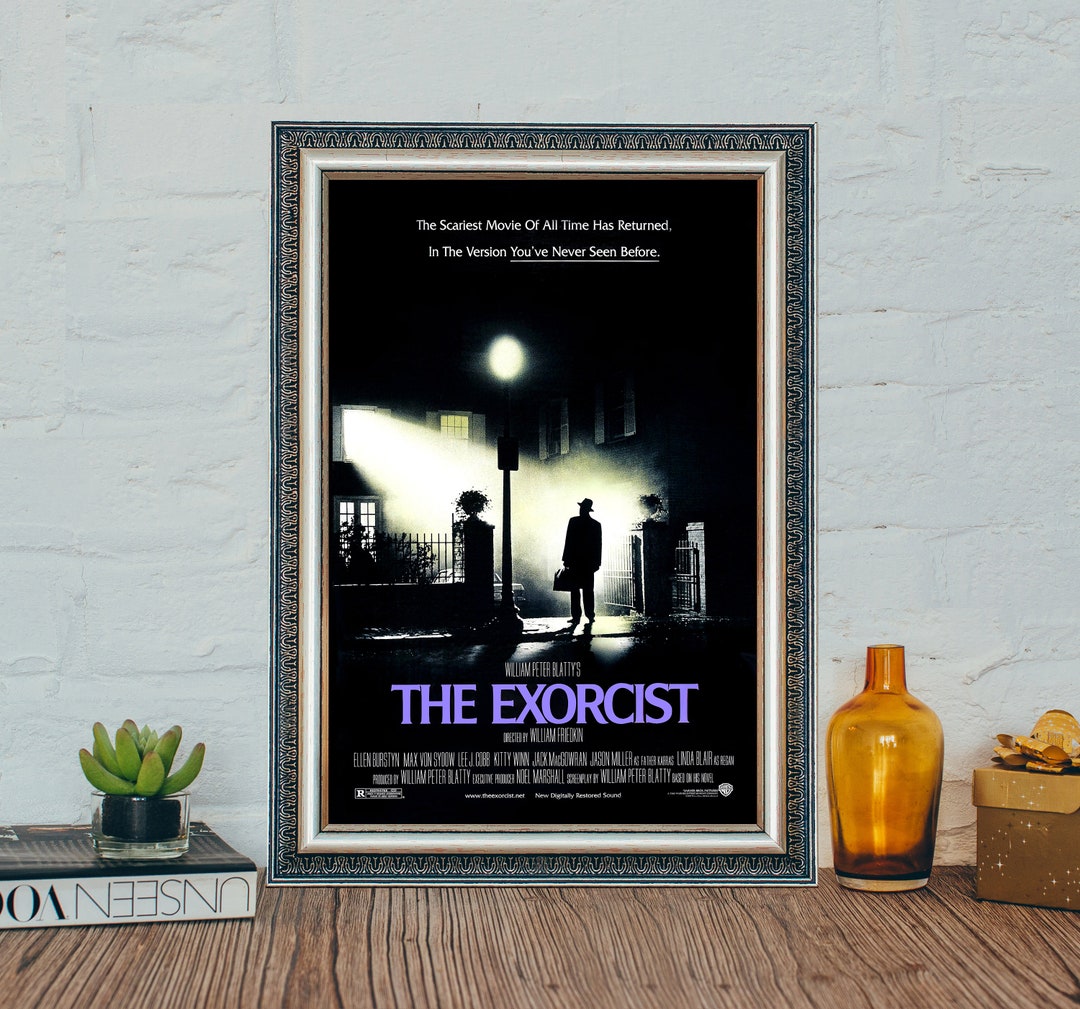 THE EXORCIST Movie Poster, the Exorcist Classic Vintage Film Poster ...