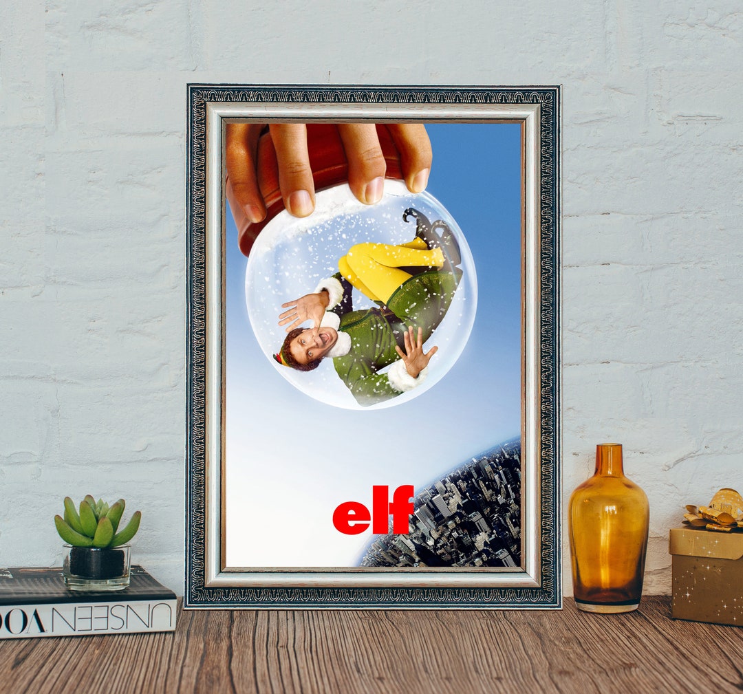 Elf Movie Poster, Elf Classic Movie Poster, Canvas Cloth Photo Print - Etsy