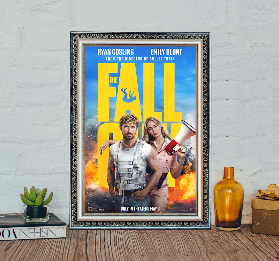 The Fall Guy Movie Poster, the Fall Guy (2024) Classic Vintage Movie ...