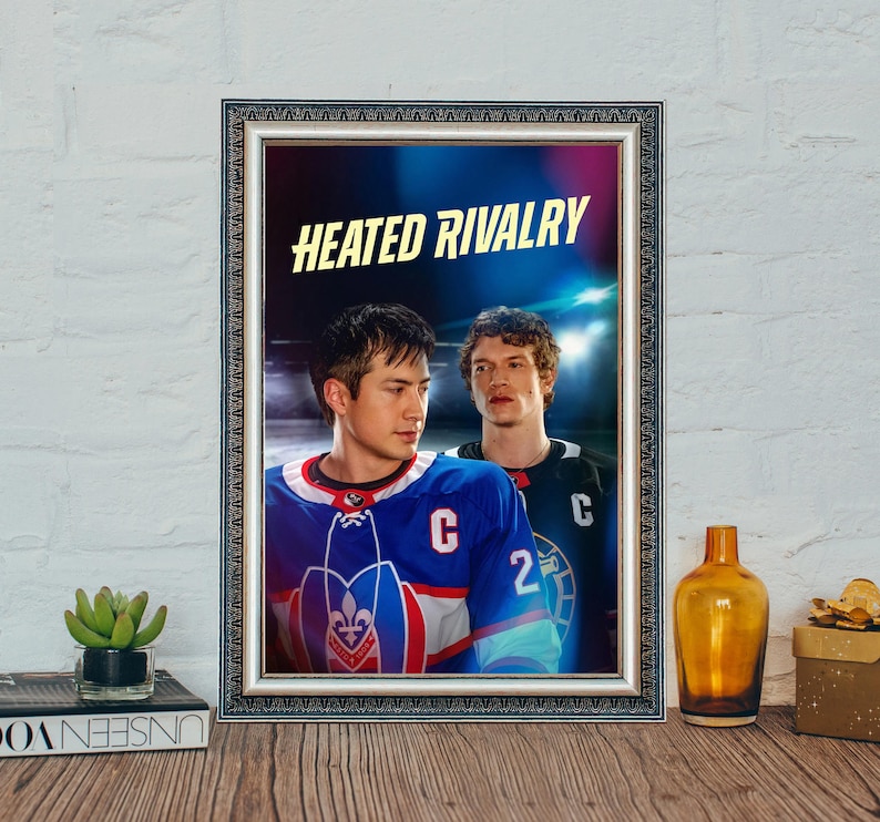 Heated Rivalry (2025) TV Serie Poster, Klassische Leinwand Stoffkunst ...
