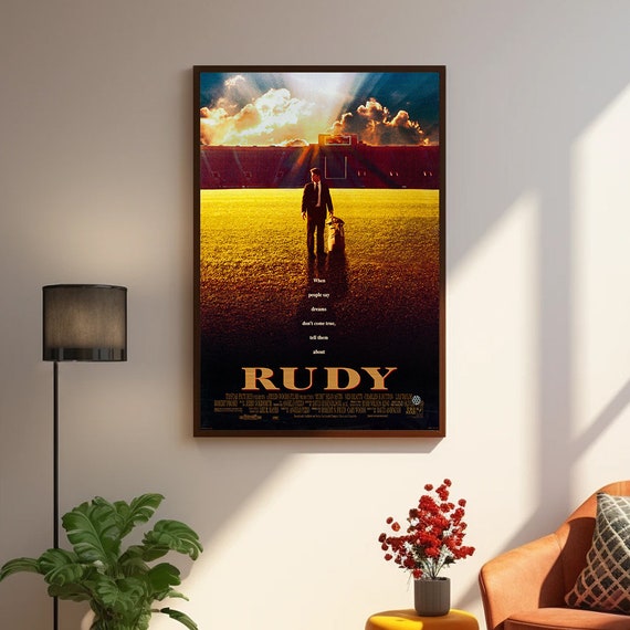 Rudy Filmposter 1994 Rudy Movie Poster | EBay