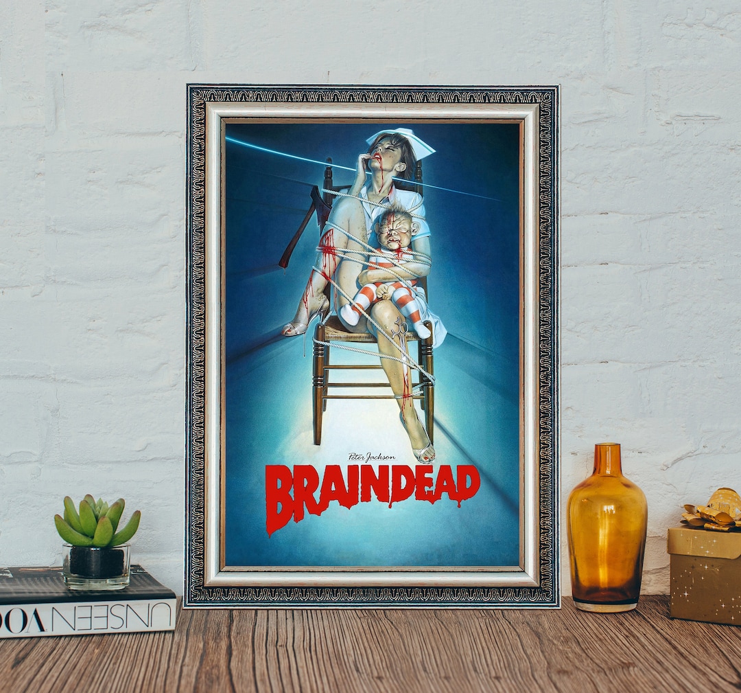 Dead Alive Braindead Movie Poster, Dead Alive Braindead Classic Horror ...