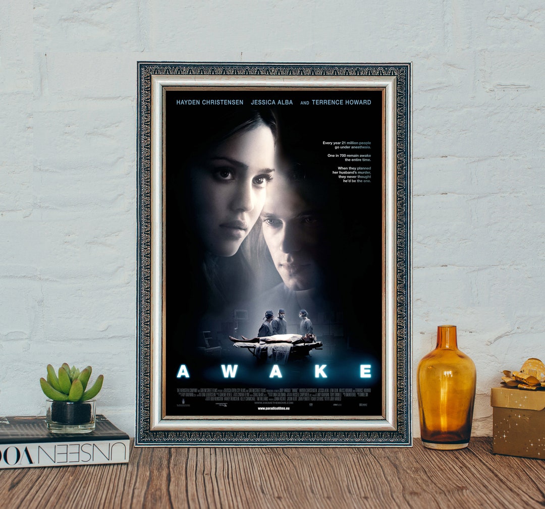 Awake (2007) Movie Poster, Awake Classic Vintage Poster, Canvas Cloth ...