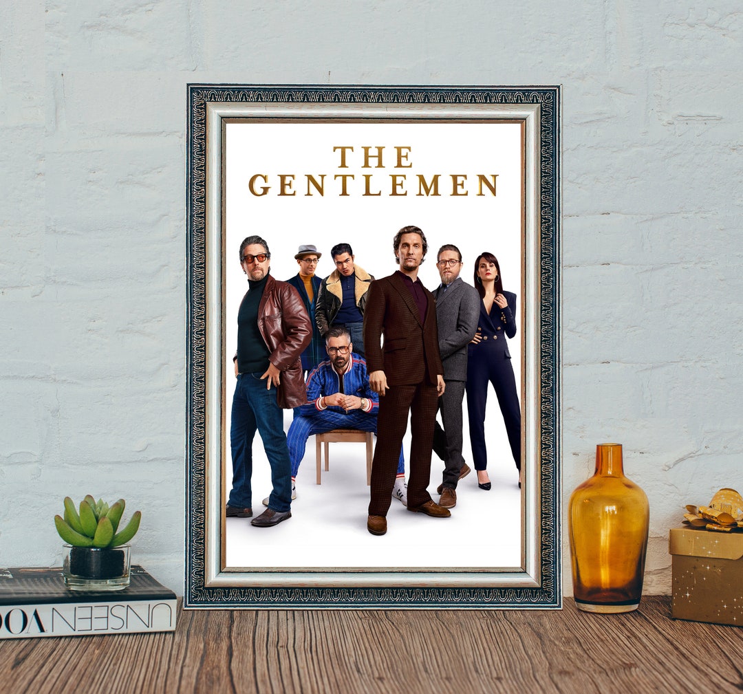 The Gentlemen (2020) Movie Poster, the Gentlemen Classic Vintage Movie ...