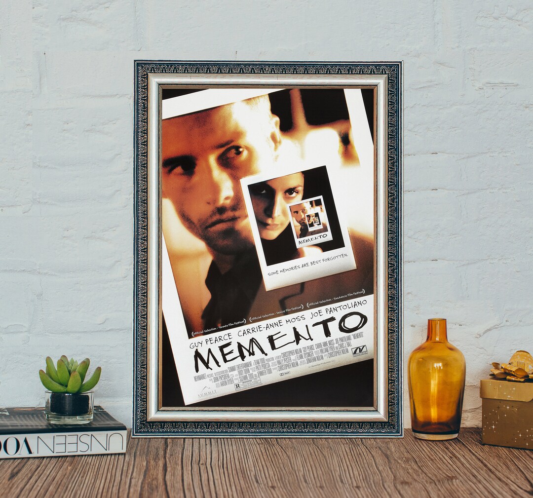 Memento Movie Poster, Classic Vintage Movie Poster, Memento Classic ...