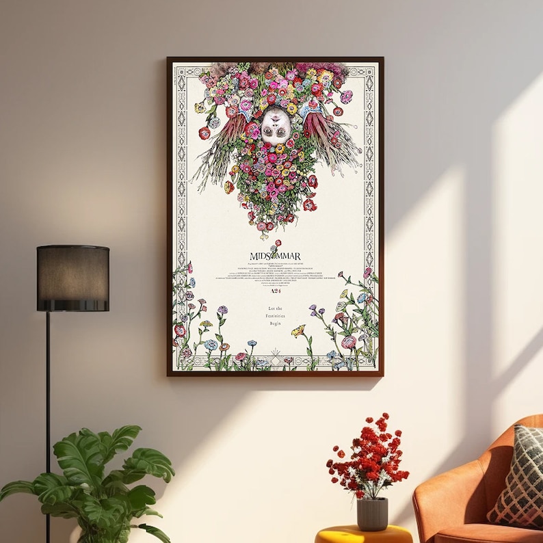 Midsommar Movie Poster: Classic Horror Canvas Art - Etsy
