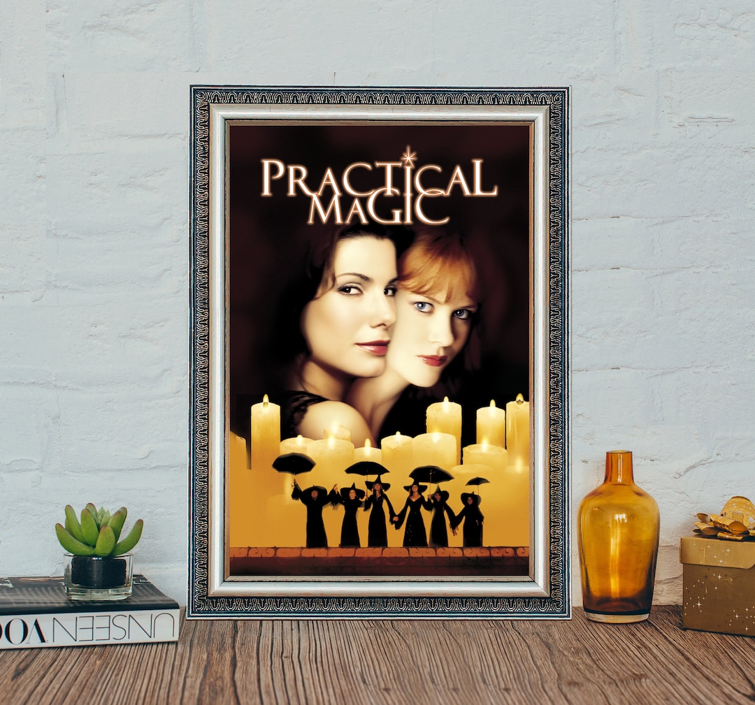 Practical Magic Movie Poster, Classic Movie Practical Magic Poster, Canvas Cloth Photo Print - Etsy