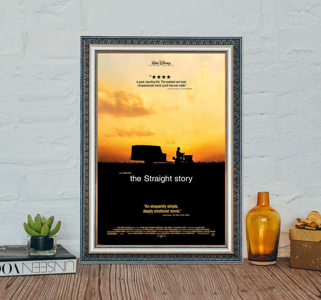 The Straight Story Movie Poster, the Straight Story Classic Movie ...
