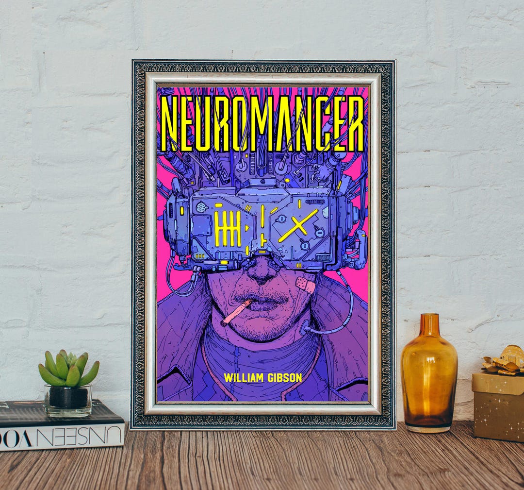Neuromancer Movie Poster: Classic Film Art, Canvas Print - Etsy