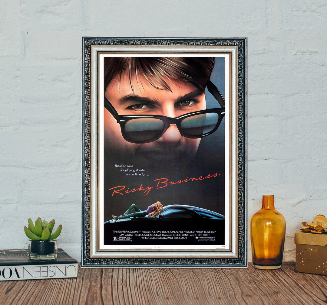 Risky Business (1983) Movie Poster, Risky Business Classic Vintage ...