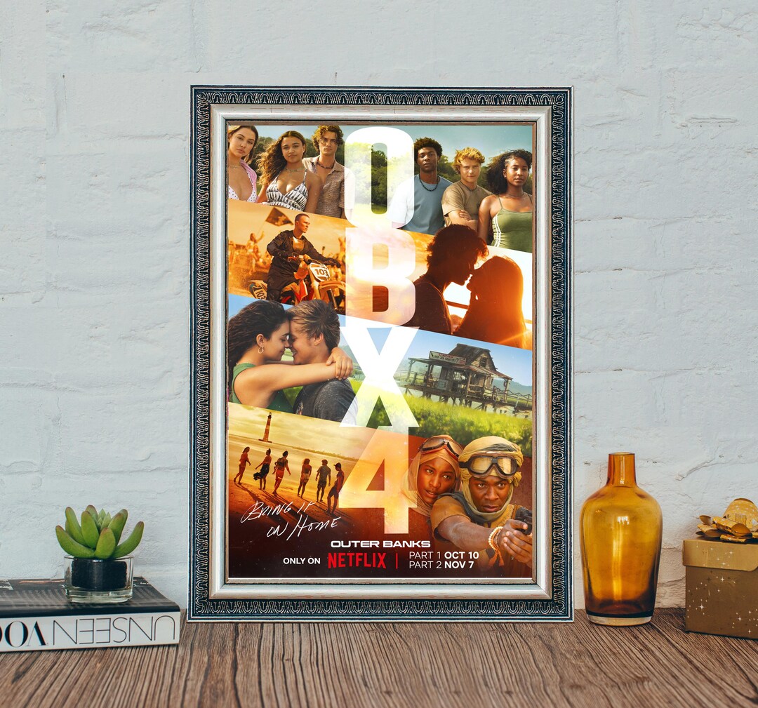 Outer Banks Season 4 Movie Poster, Outer Banks Classic Vintage Film ...