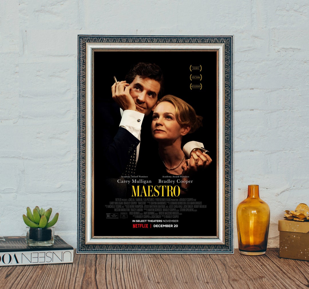 Maestro Movie Poster, Maestro (2023) Classic Movie Poster, High Quality ...