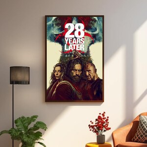 28 Years Later Movie Poster: Classic Thriller Canvas Art - Etsy