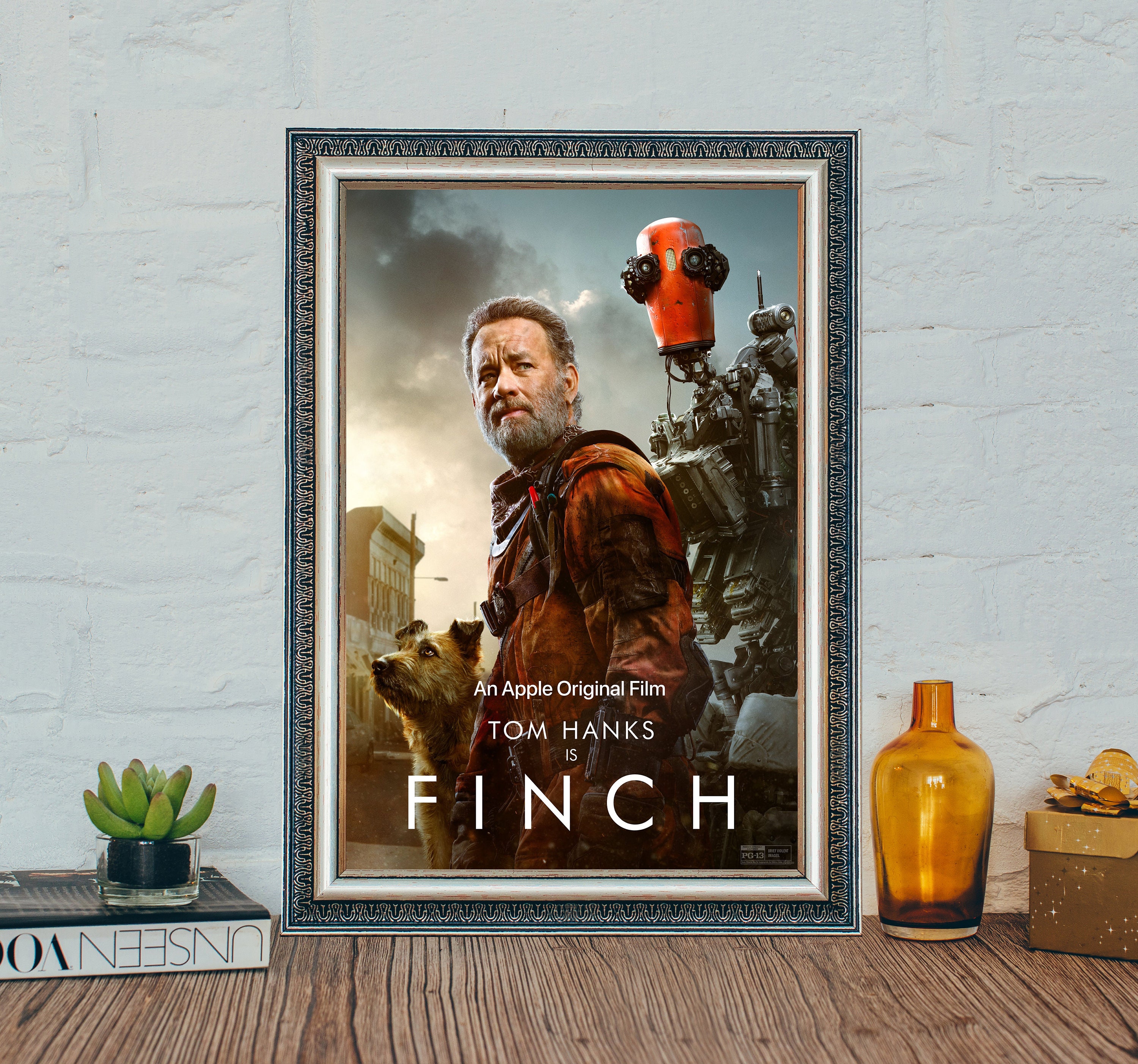 Finch 2021 Movie Poster Tom Hanks Movie Poster Classic - Etsy