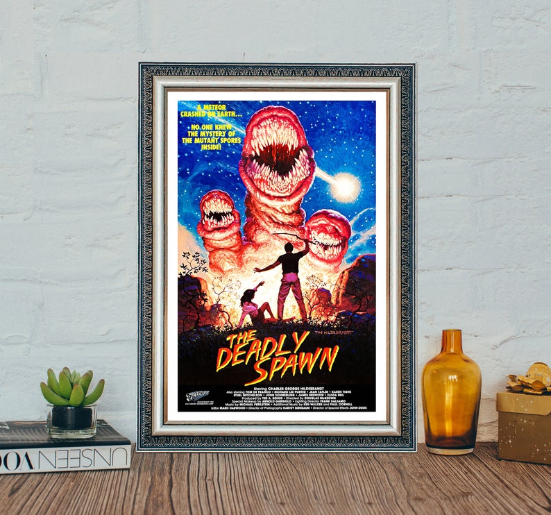 The Deadly Spawn 1983 Movie Poster, the Deadly Spawn Classic Movie ...