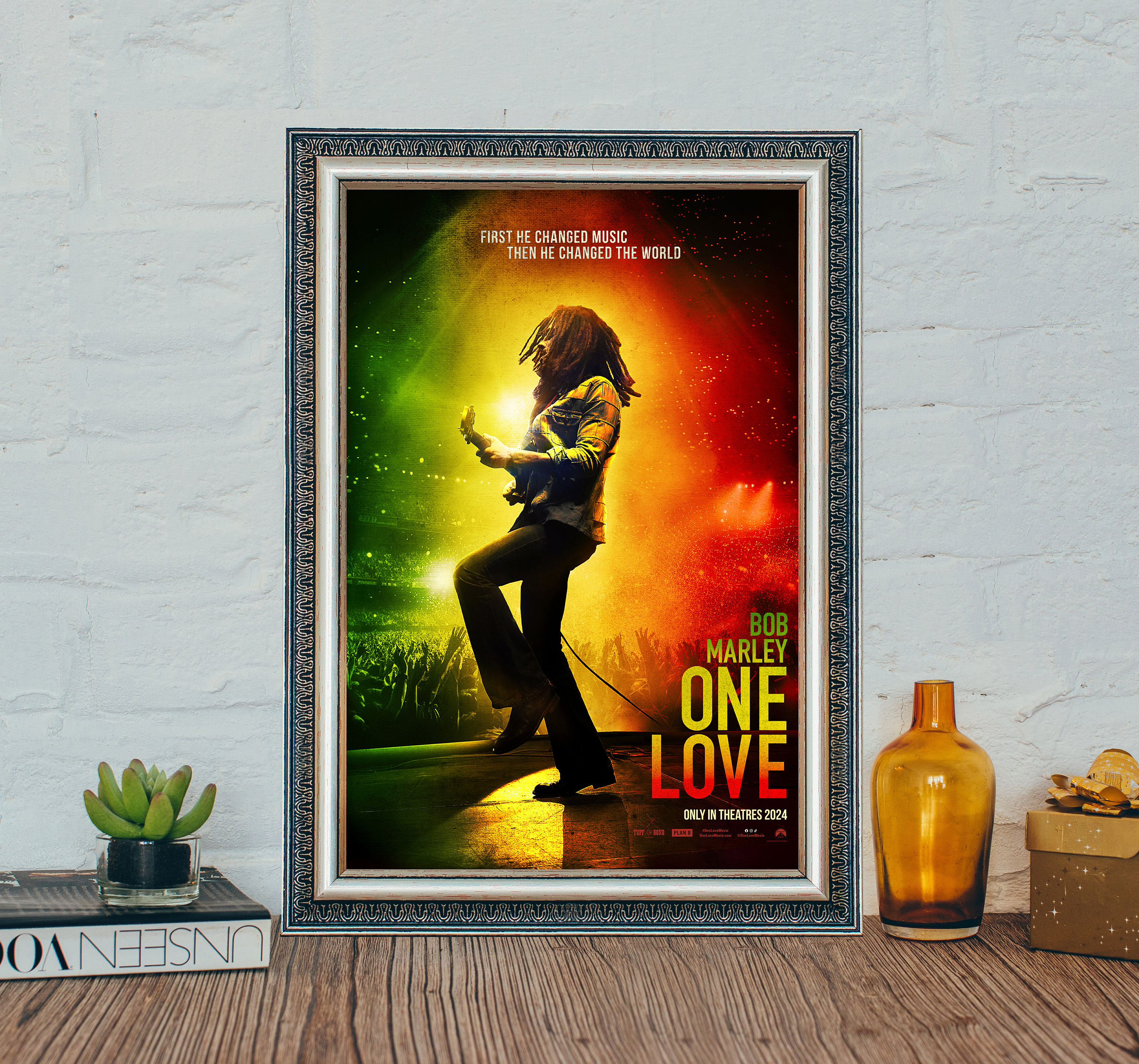 Bob Marley One Love Poster, Bob Marley One Love (No Frame) sold by ...