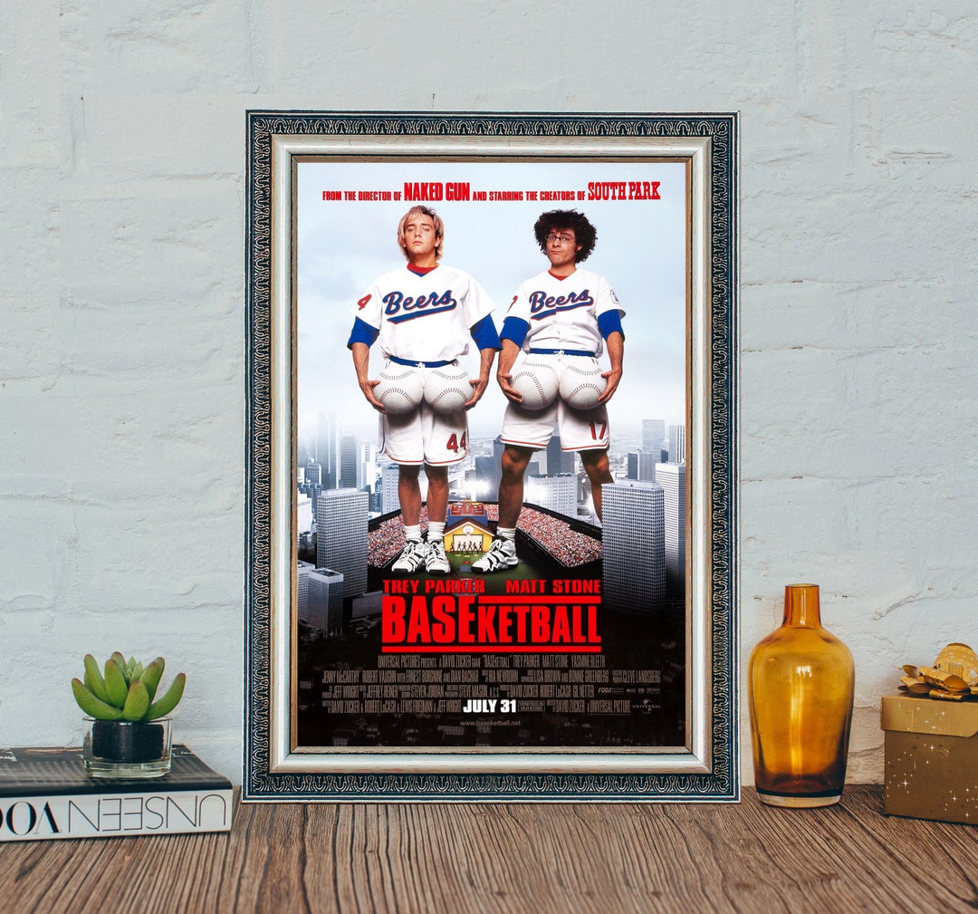 Baseketball Movie Poster: Classic Comedy Film Canvas - Etsy