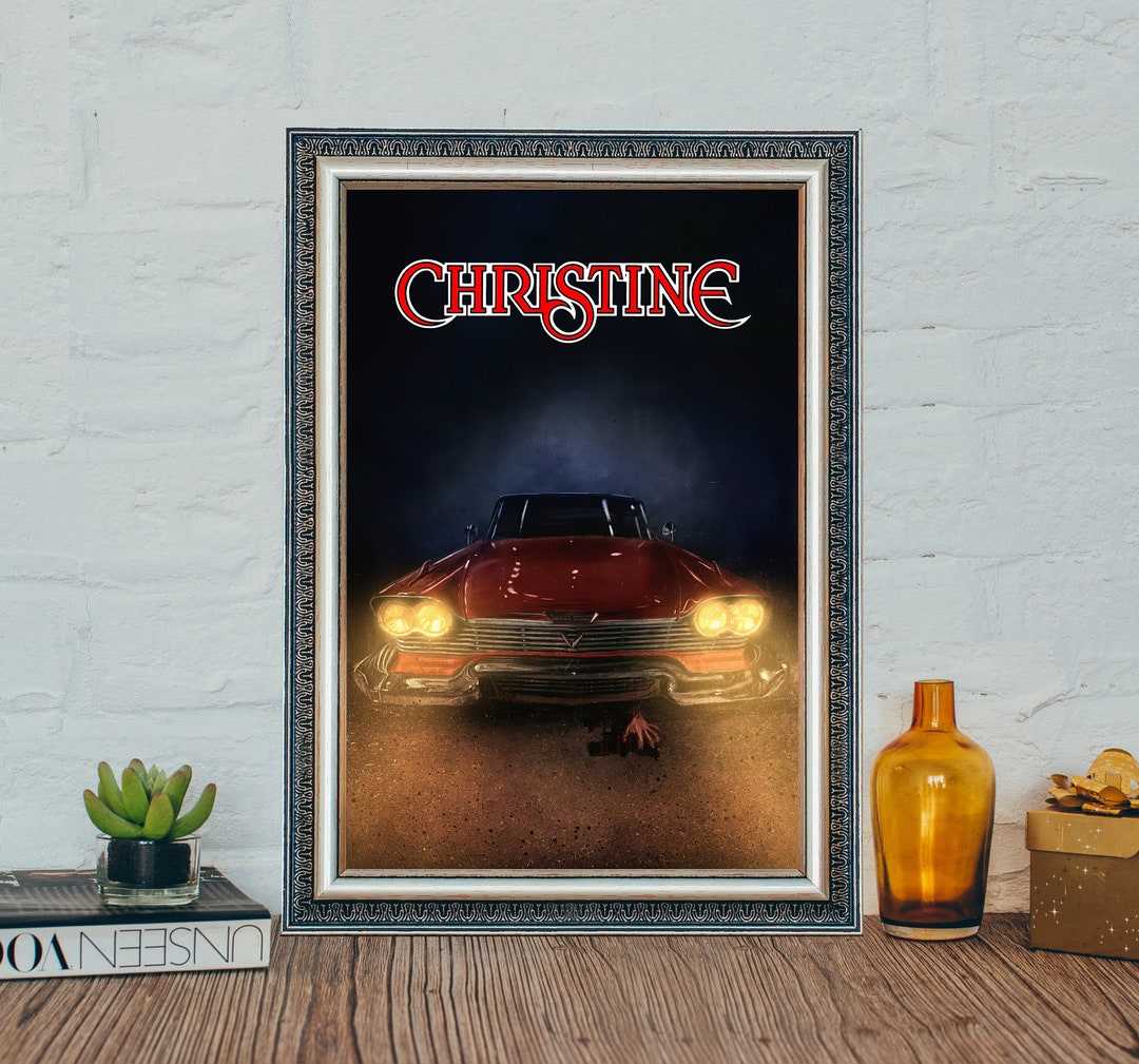 Christine (1983) Movie Poster, Classic Movie Christine Poster, Vintage ...
