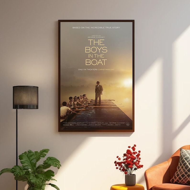 The Boys in the Boat Movie Poster, the Boys in the Boat 2023 Classic ...