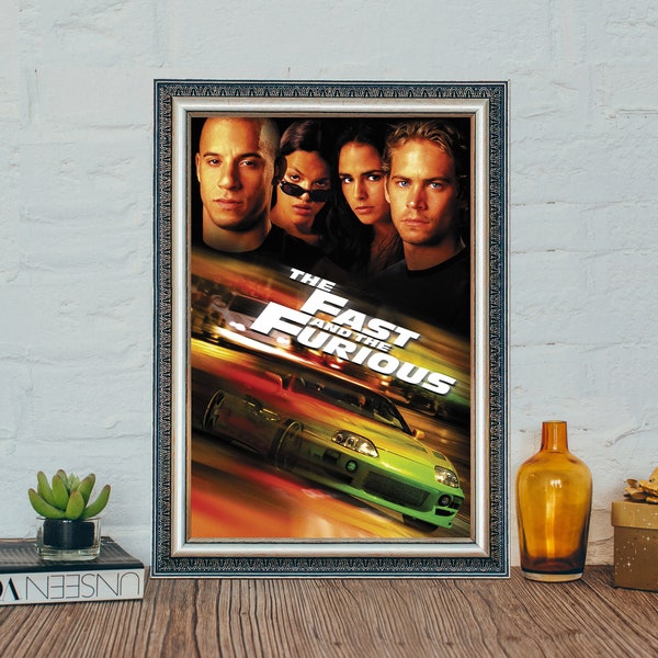 Fast and Furious Poster - Etsy