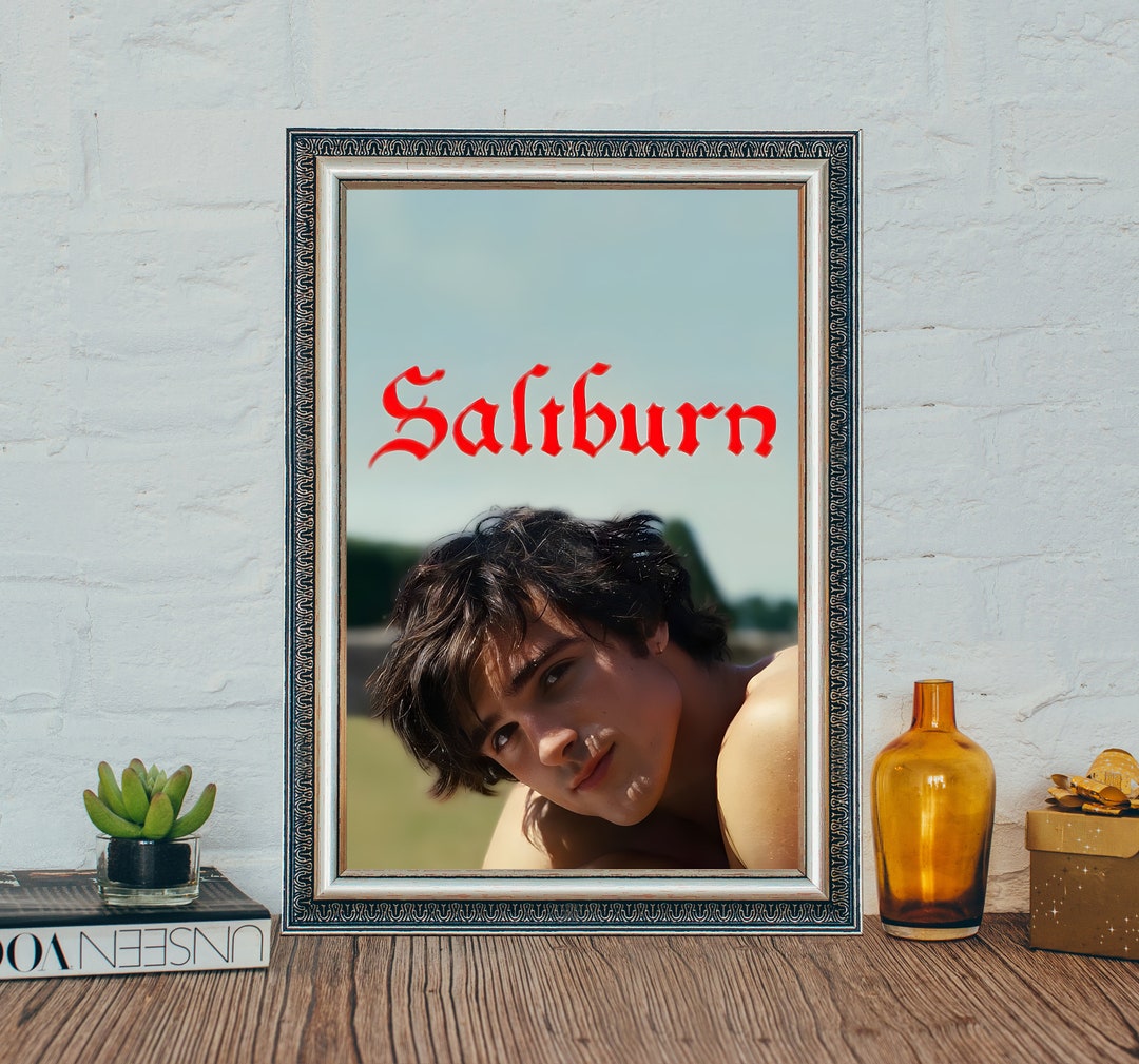 Saltburn Movie Poster 2023 Film, Canvas Poster Print, Room Decor Wall ...