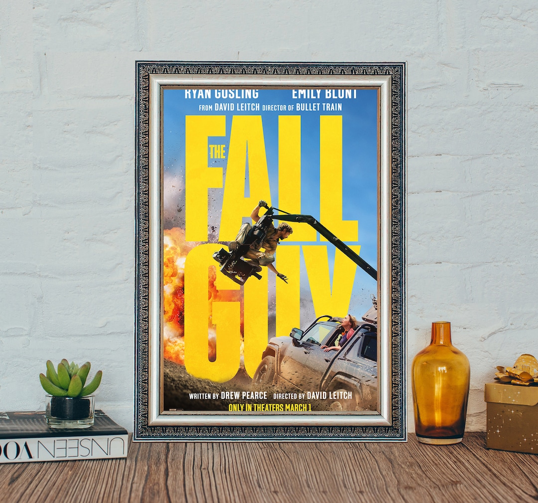 The Fall Guy Movie Poster, the Fall Guy (2024) Classic Vintage Movie ...