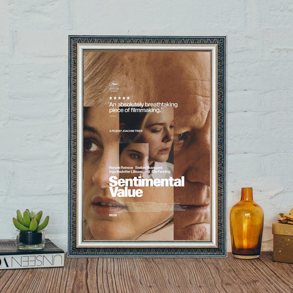 Sentimental Value Movie Poster - Etsy