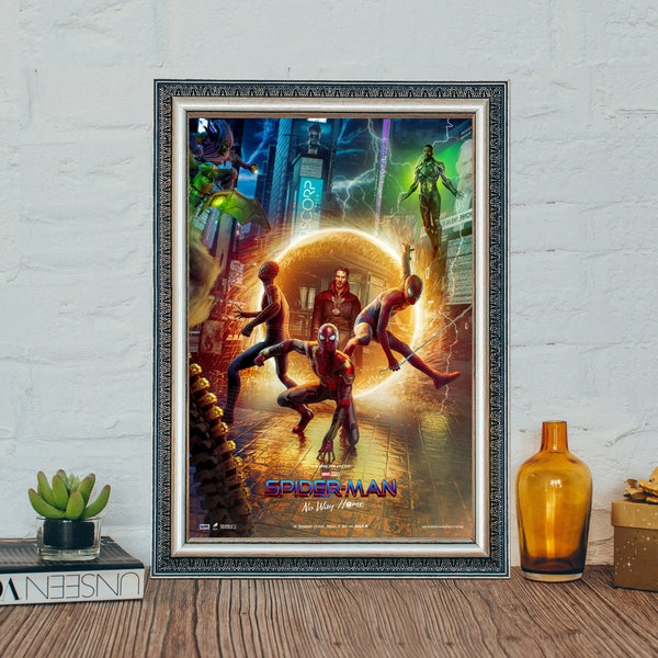 Spiderman No Way Homes Poster - Etsy