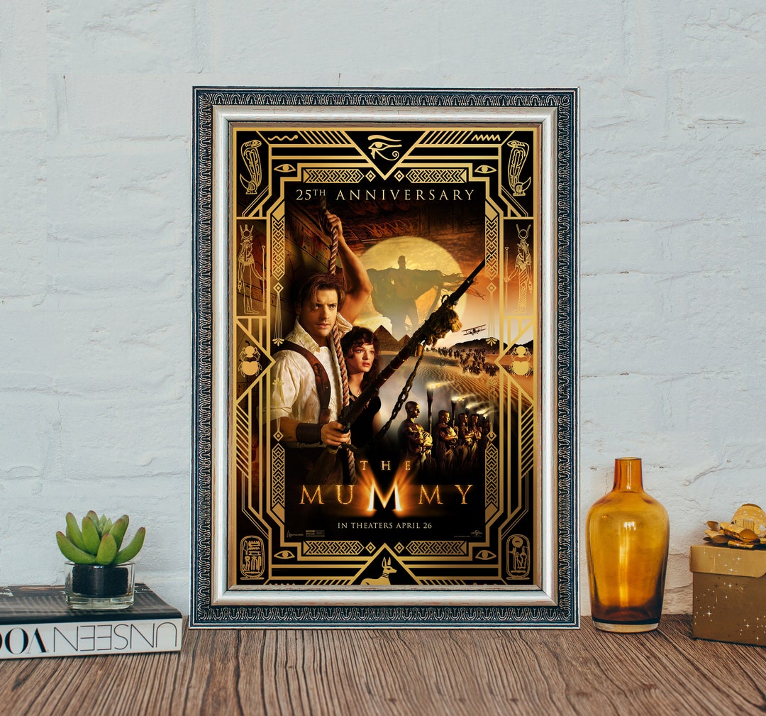 The Mummy 25th Anniversary Poster, the Mummy Classic Vintage Movie ...