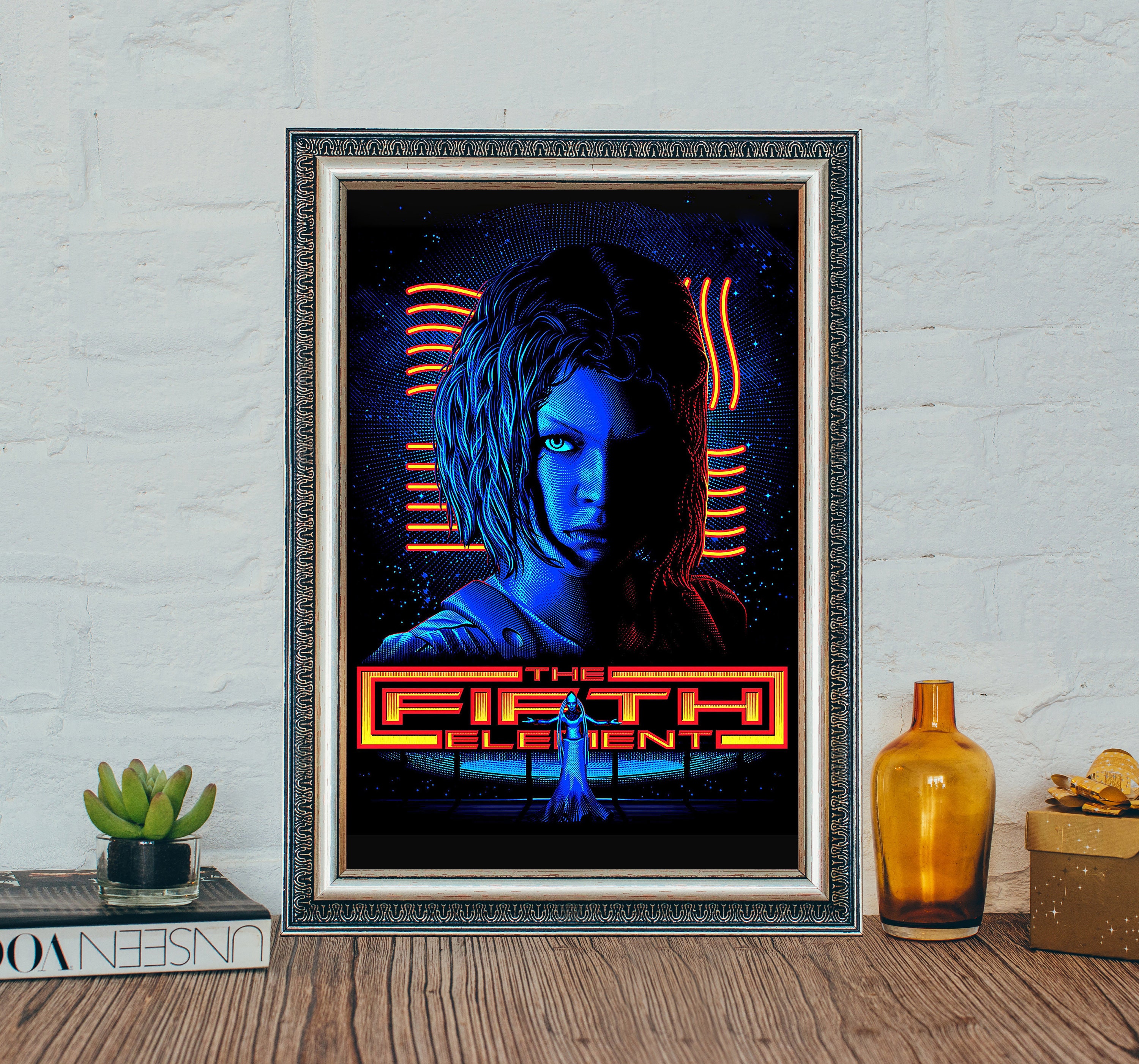 The Fifth Element Poster Classic Vintage Movie the Fifth - Etsy
