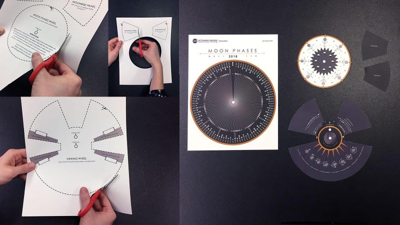 Moon Phases Calander Wheel for 2026 'limited Edition' - Etsy