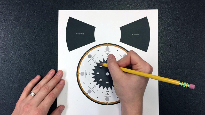 Moon Phases Calander Wheel for 2026 'limited Edition' - Etsy