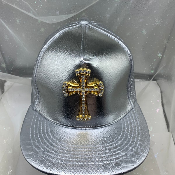 Bling Cross Hat - Etsy
