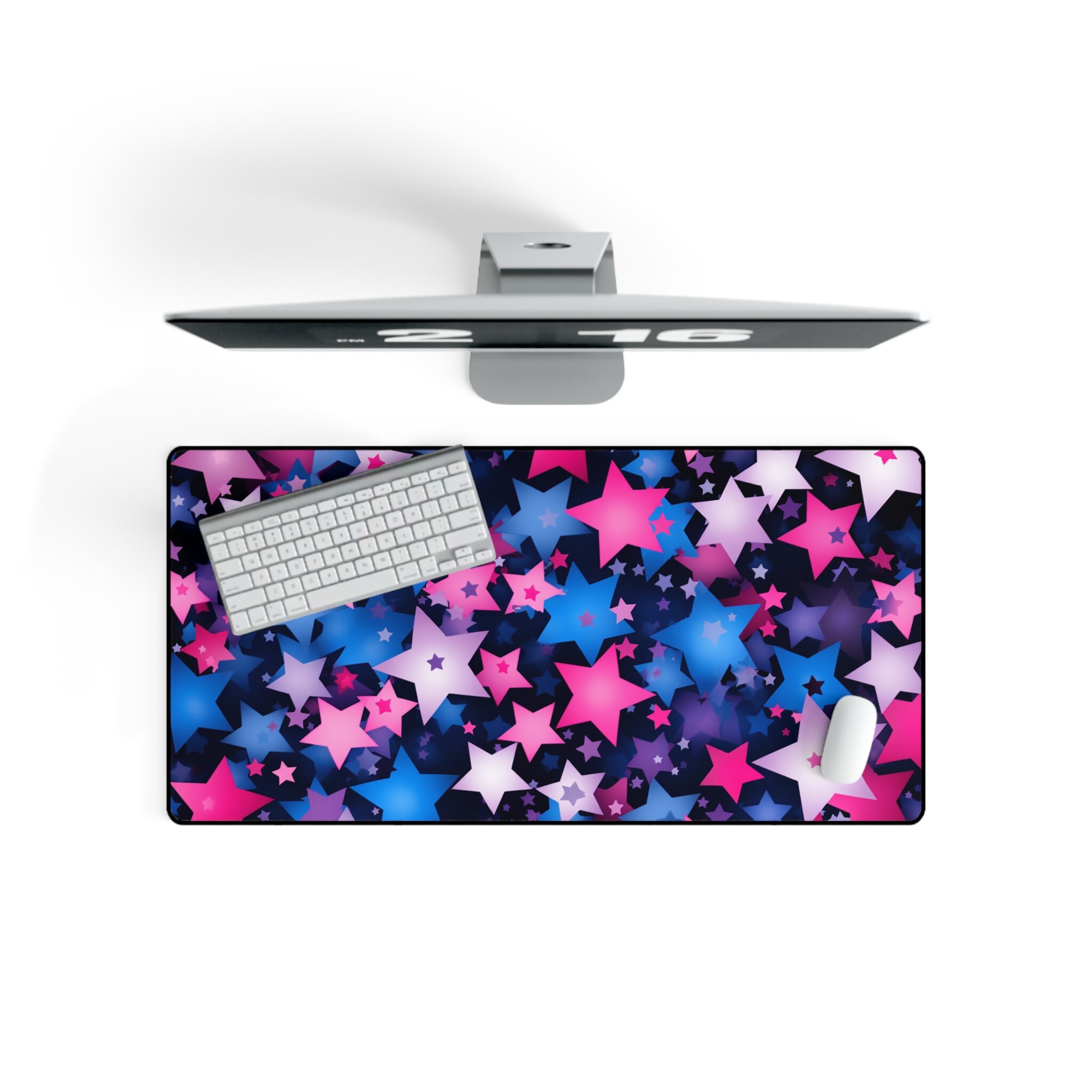 Colorful Stars - Desk Mat - Etsy