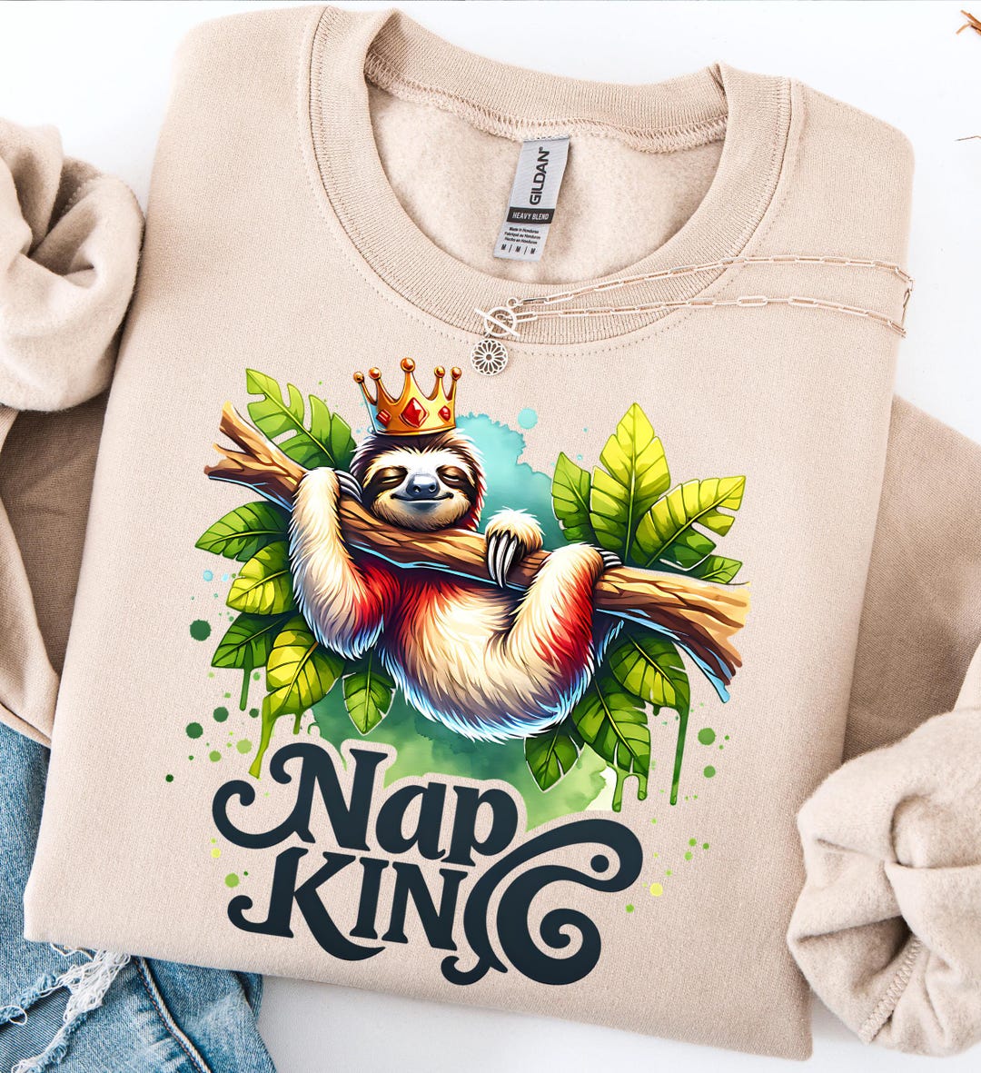 Funny Sleepy Slot Nap King Sublimation PNG, Digital Download Clipart ...