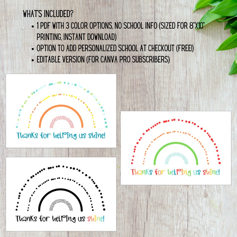 Rainbow Heart Fingerprint Art, Teacher Appreciation Gift From Students ...