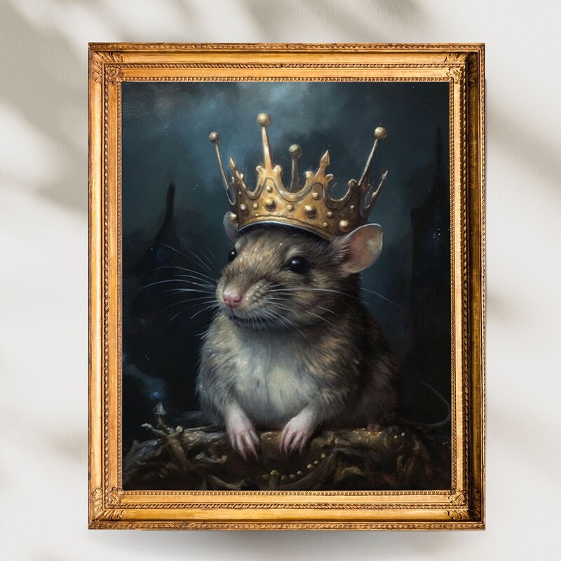 Rat Painting - Etsy