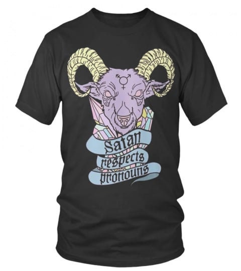 Target partners with Satan Respects Pronouns Shirt, Satan T-Shirt, Lgbt ...