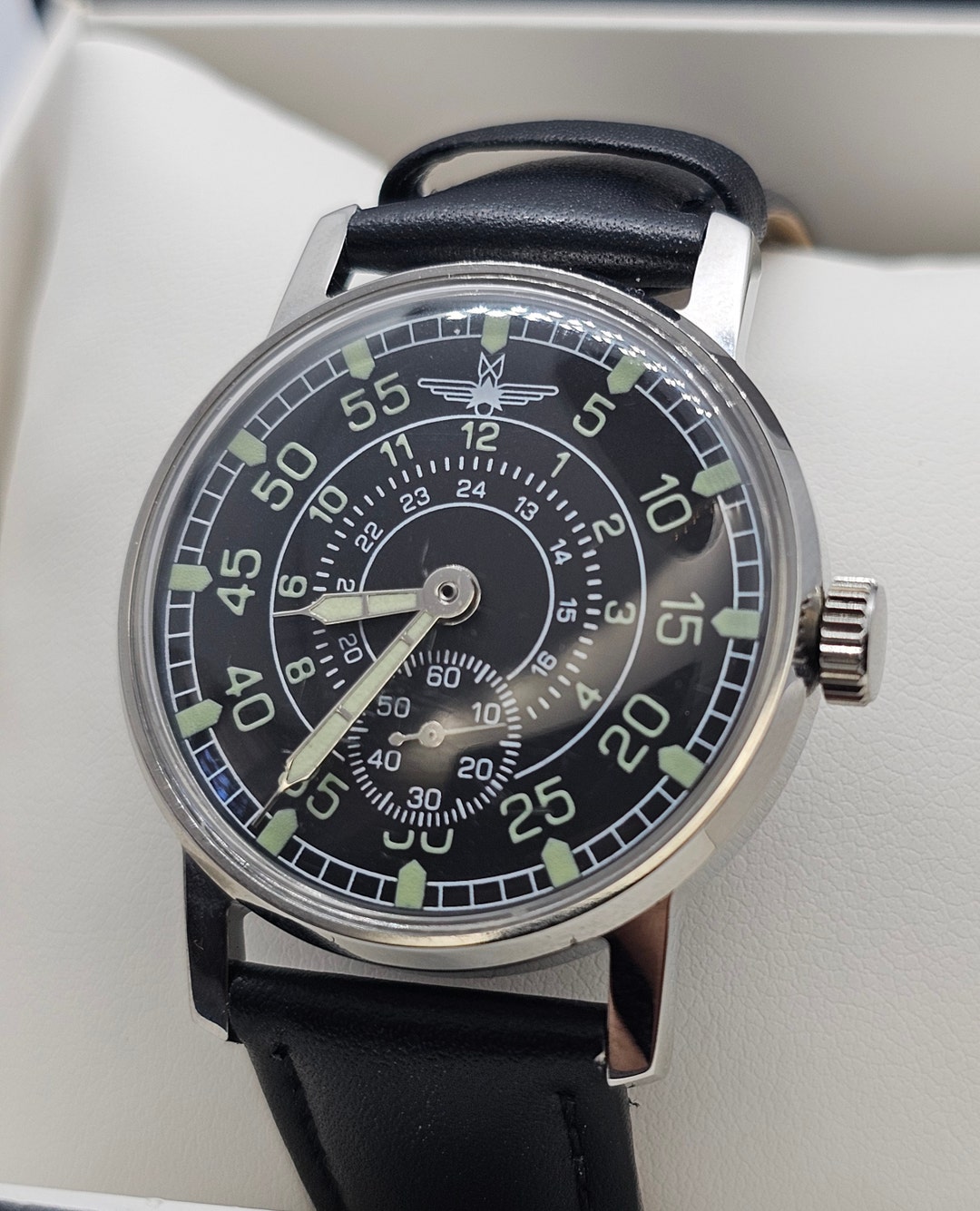 Vintage Military Watch Pobeda, Movement Pobeda ZIM, Field Watch, Watch ...