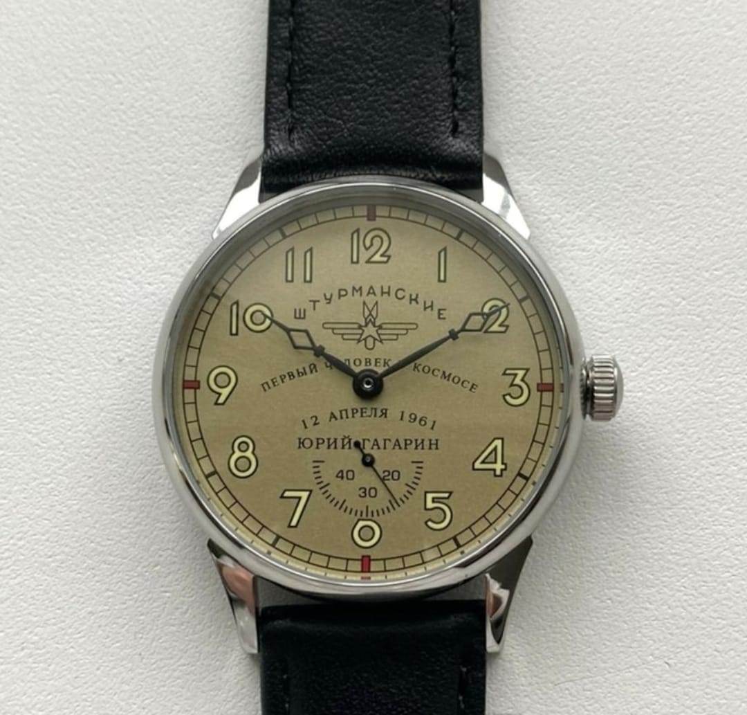 Pobeda Shturmanskie, Vintage Military Watch Movement Pobeda ZIM, Field ...